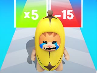 Epic Banana Run: Merge Master - Free Game Online