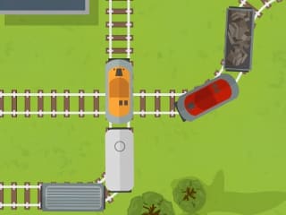 Rail Rush - Play Rail Rush Game Online Free