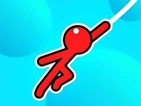 Stickman Hook Swing - Play Stickman Hook Swing Game Online Free