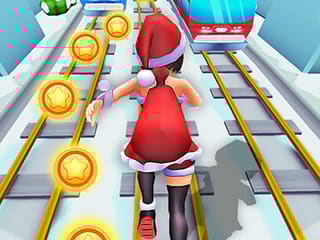 Santa Run - Play Santa Run Game Online Free