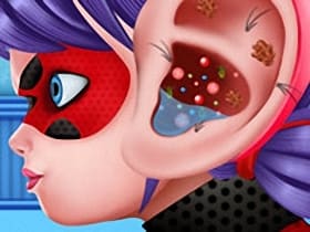 Ladybug Ear Surgery - Play Ladybug Ear Surgery Game Online Free