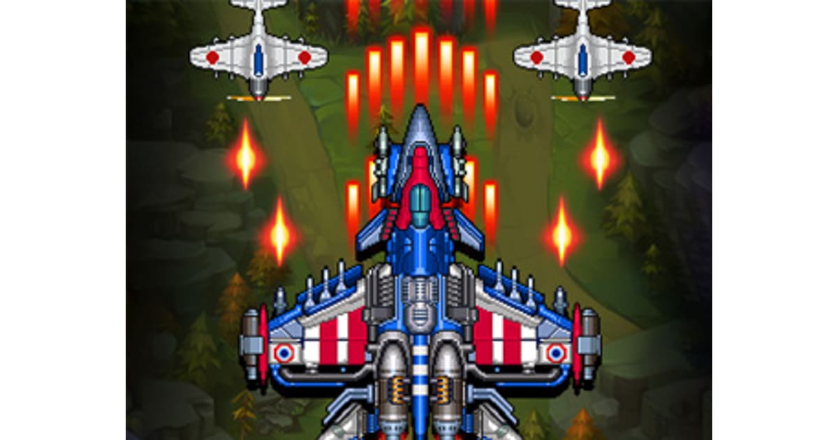 1945 Air Force Airplane - Shoot Fight Challenge