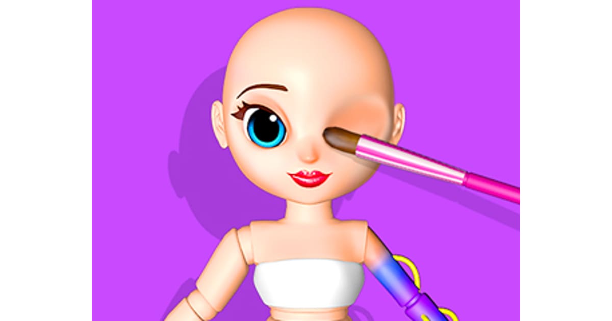 ASMR Doll Repair - Fashion Doll Creator