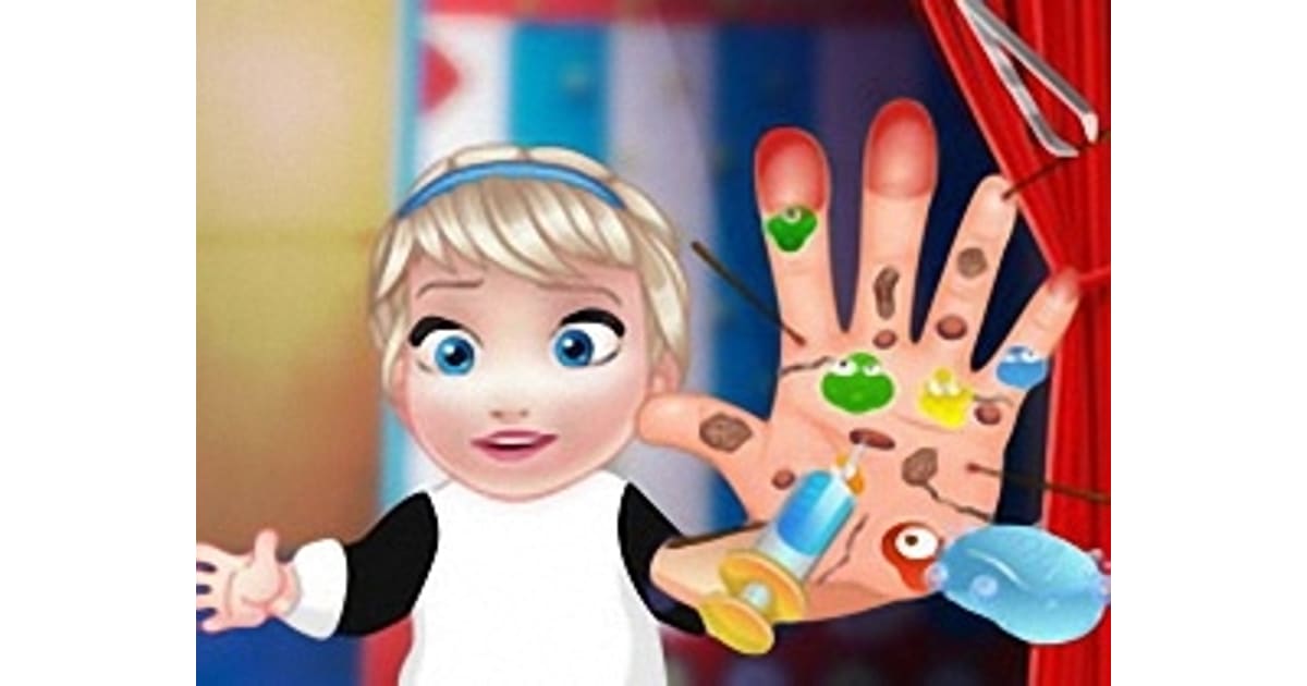 Baby Elsa Hand Doctor - Play Online For Free