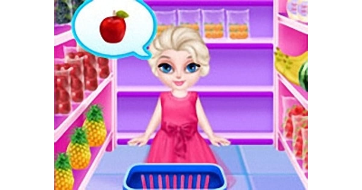 Baby Elsa In Kitchen - Play Baby Elsa In Kitchen Game Online Free
