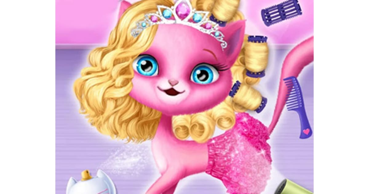 Cat Hair Salon - Play Cat Hair Salon Game Online Free