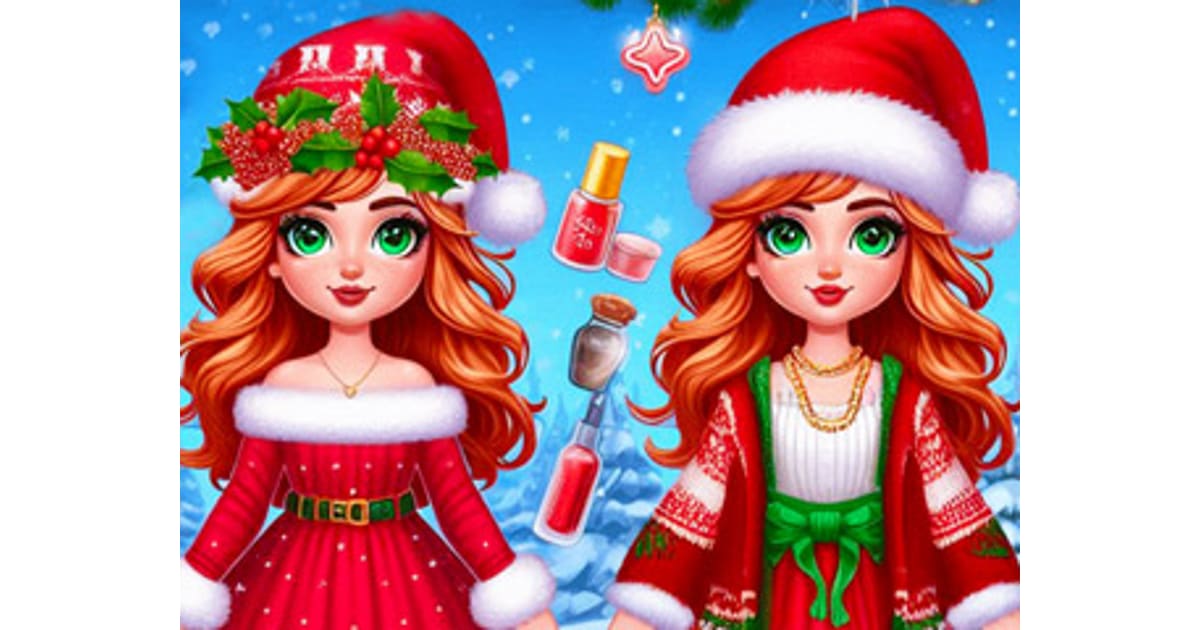 Christmas ASMR - Makeover Salon - Free Online