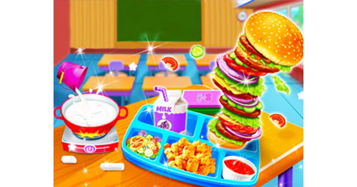 Cooking Lunch At School - Play Online For Free