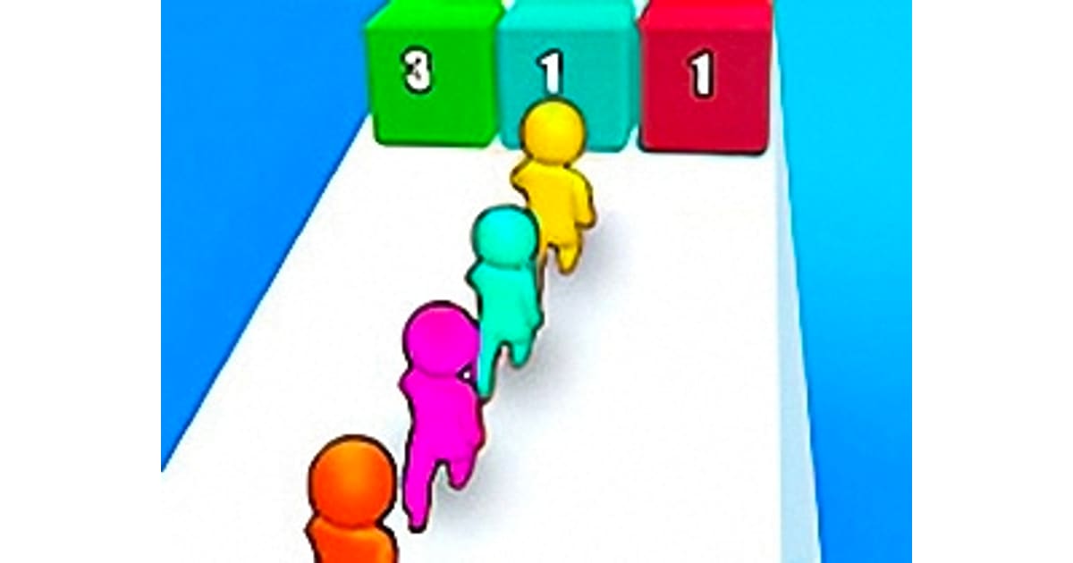 Crowd Stack 3D - Play Crowd Stack 3D Game Online Free