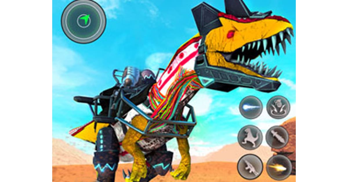 Dino Robot Fighting War 🦖 Dinosaur Action Game