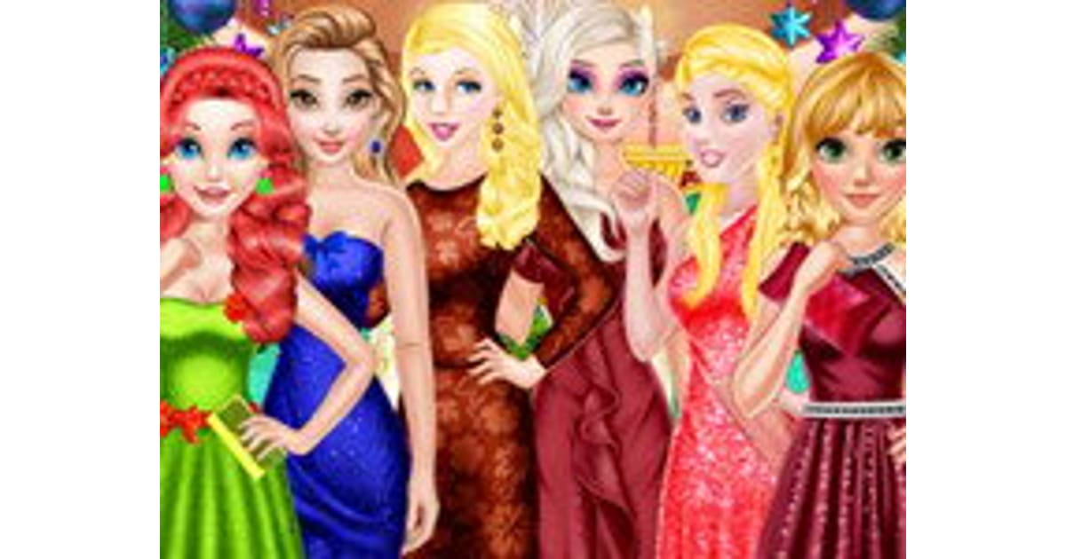 Disney Princess Christmas Ball - Play Online For Free