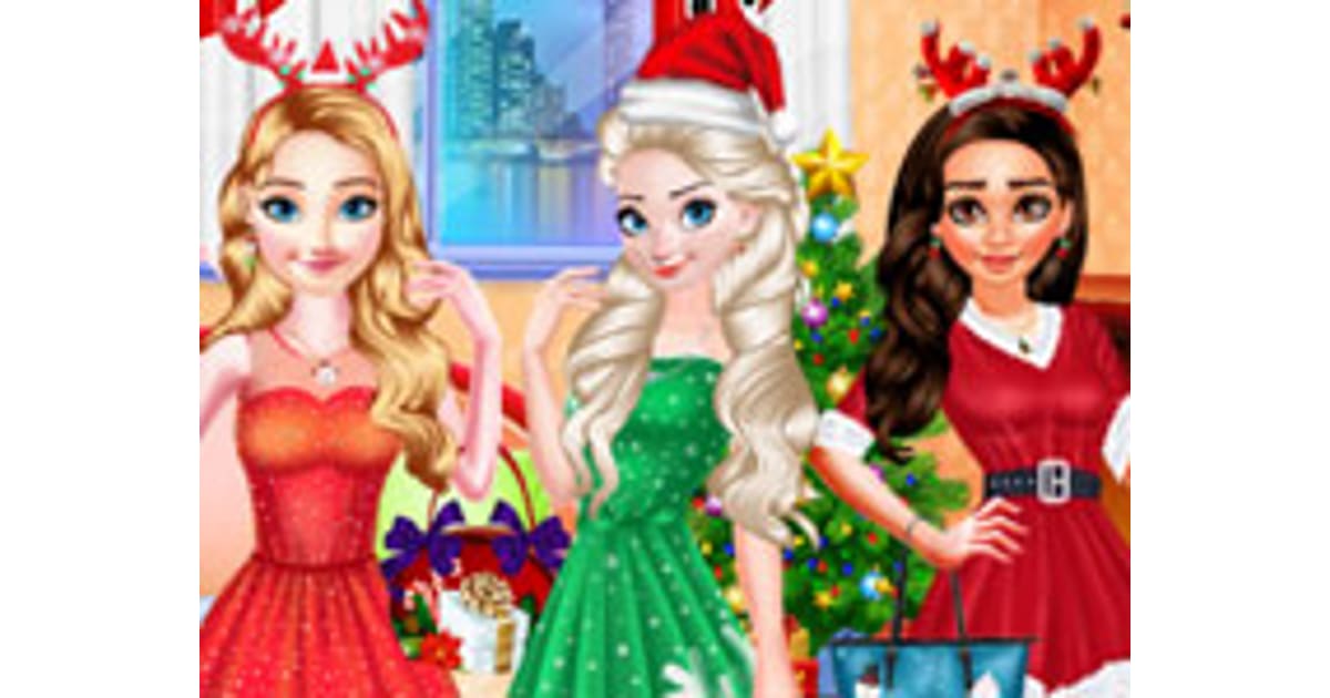 Disney Princess Christmas Party - Play Online For Free