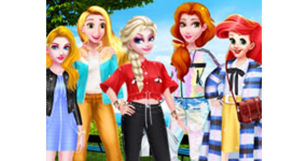 Disney Princess Spring Holiday Style - Play Online For Free