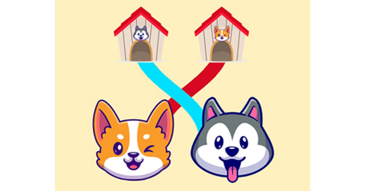 Doge Rush: Draw Home Puzzle Free Relaxed Game