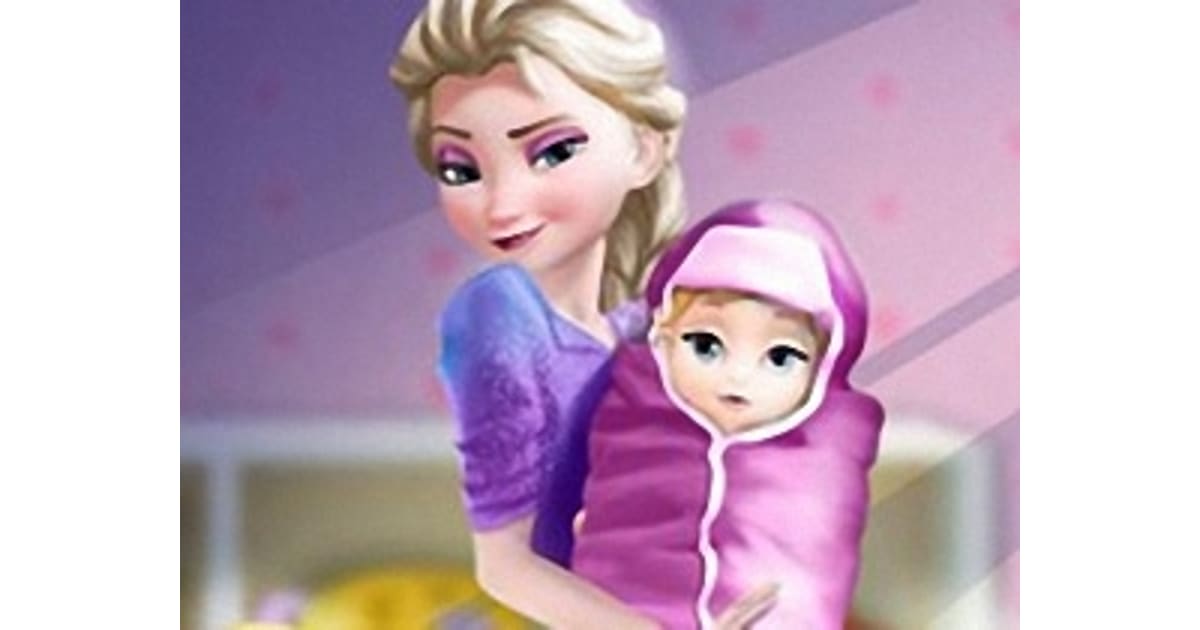 Elsa Baby Birth Caring - Play Online For Free