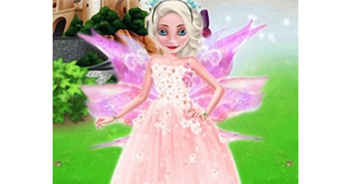 Elsa Dream Of Butterfly - Play Online For Free