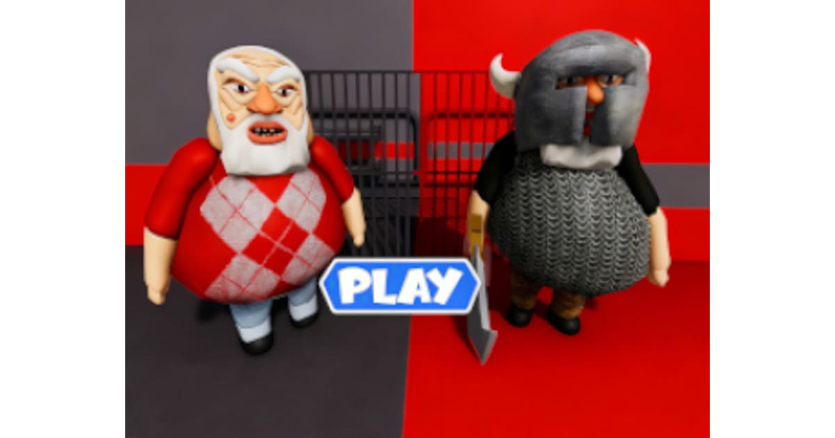 Escape From Evil Grandpa Obby!: Escape Room Game
