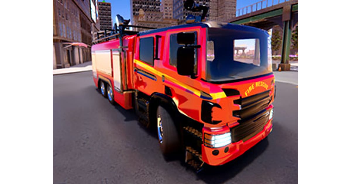 Fire Truck Driving Simulator - Free Online Game