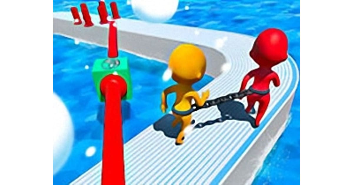 Fun Race On Ice - Running Unblocked Game