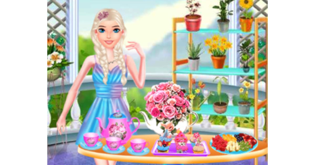 Girls Happy Tea Party Cooking - Play Online For Free