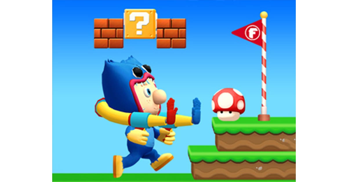 Grab-Mario Adventure - Free Platform Game