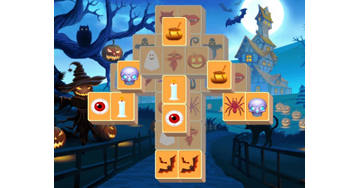 Halloween Tiles Mahjong - Play Free Game Online