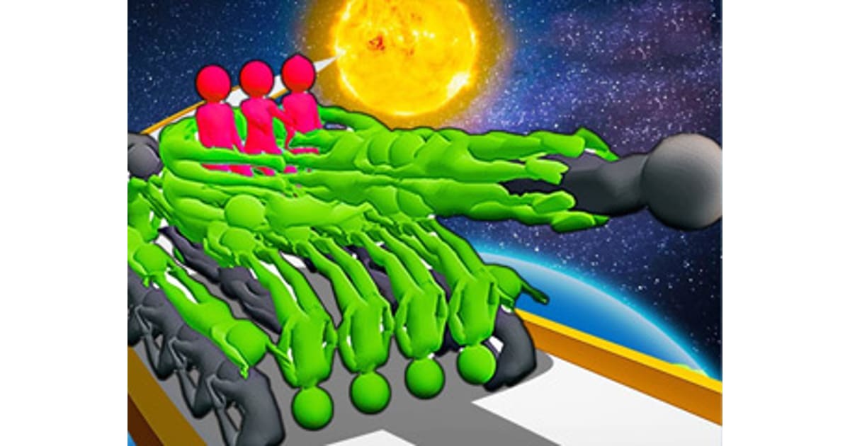 Human Vehicle Run 🚀 Casual Parkour Game