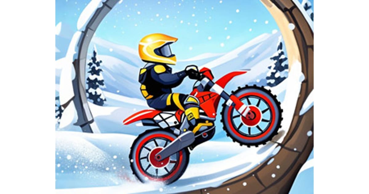 Ice Biker - Play Ice Biker Game Online Free
