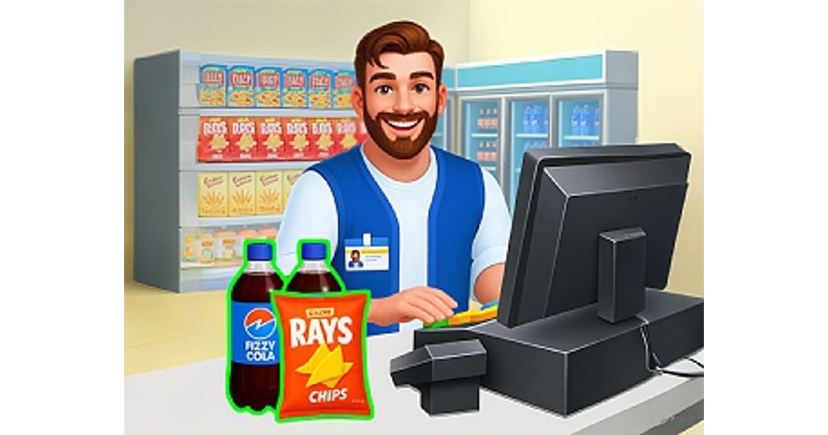 Kids Supermarket Free Shopping Simulator Online