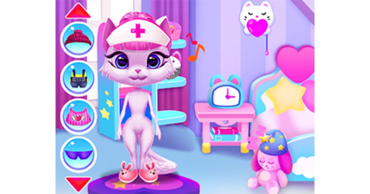 Kitty Kate Caring Game - Play Online For Free