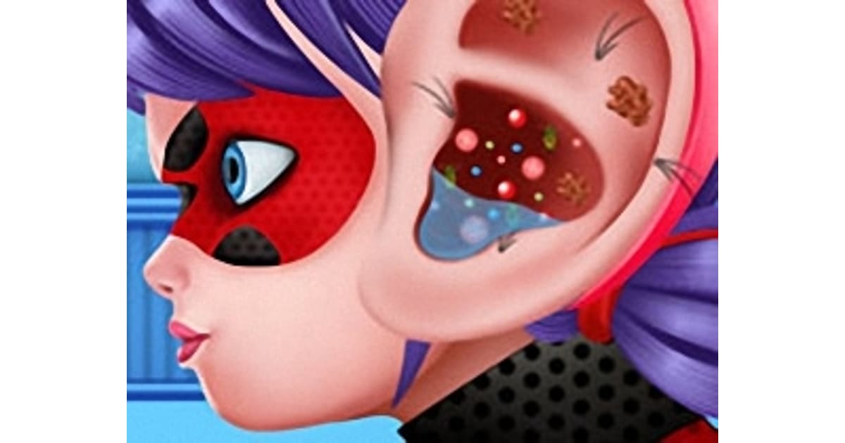 Ladybug Ear Surgery - Play Ladybug Ear Surgery Game Online Free