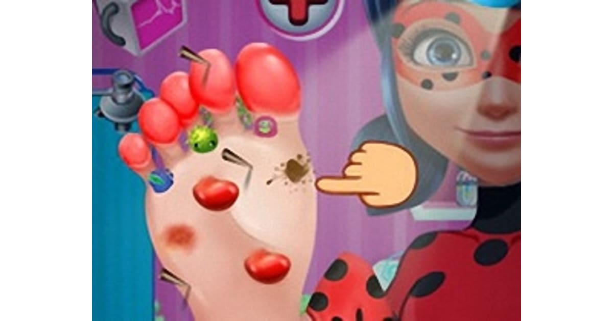 Ladybug Foot Surgery - Play Ladybug Foot Surgery Game Online Free