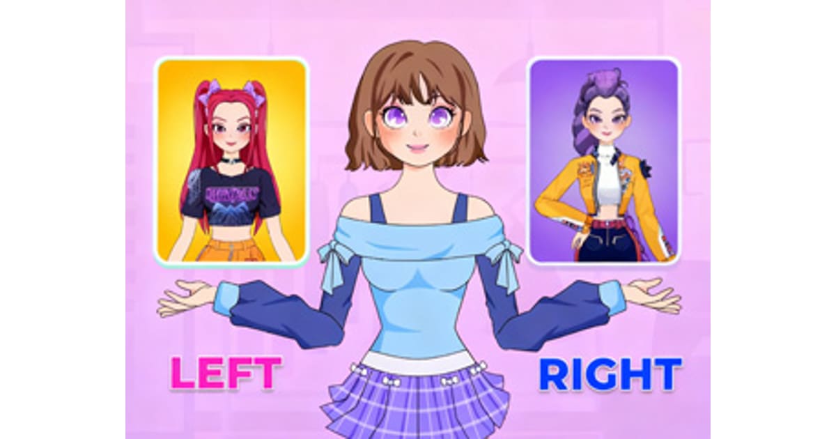 Left or Right: Women Fashions 👗 Girl Online Game
