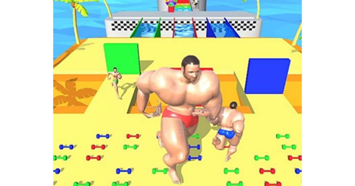 Muscle Bridge Race 3D - Best Running Game