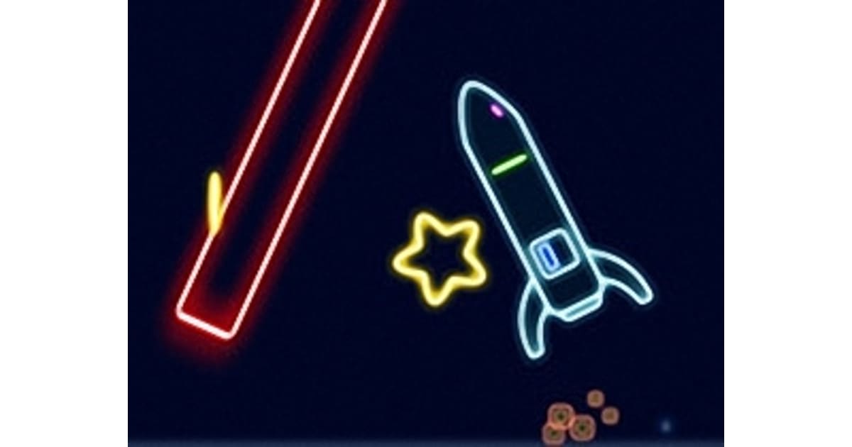 Neon Rocket - Play Neon Rocket Game Online Free