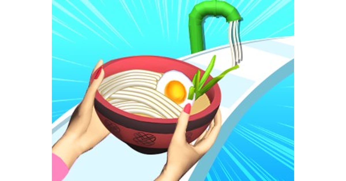 Noodle Stack Runner - Fun Online Game