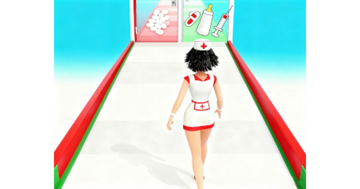 Play Nurse Run 3D Game Unblocked Online | Yad