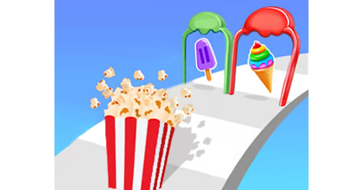 Popcorn Stack 🍿 Arcade Parkour Game