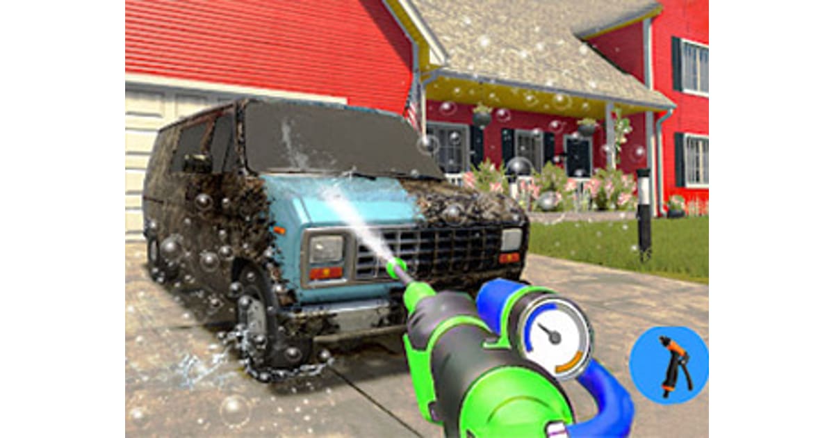 Power Washing Clean Simulator Fun Casual Game