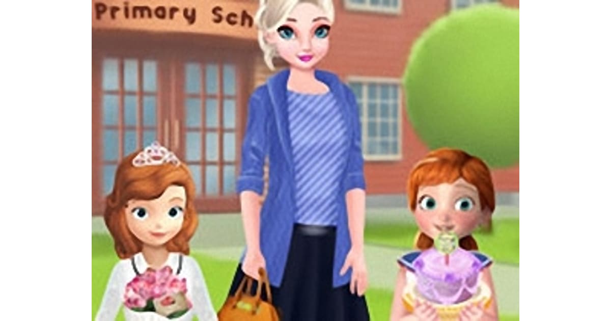 Princess Elsa Teacher's Day - Play Online For Free