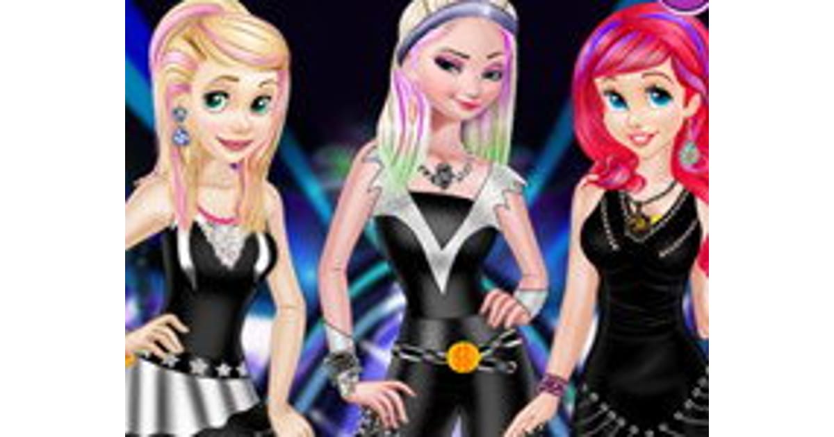 Princess Rock Band - Play Princess Rock Band Game Online Free