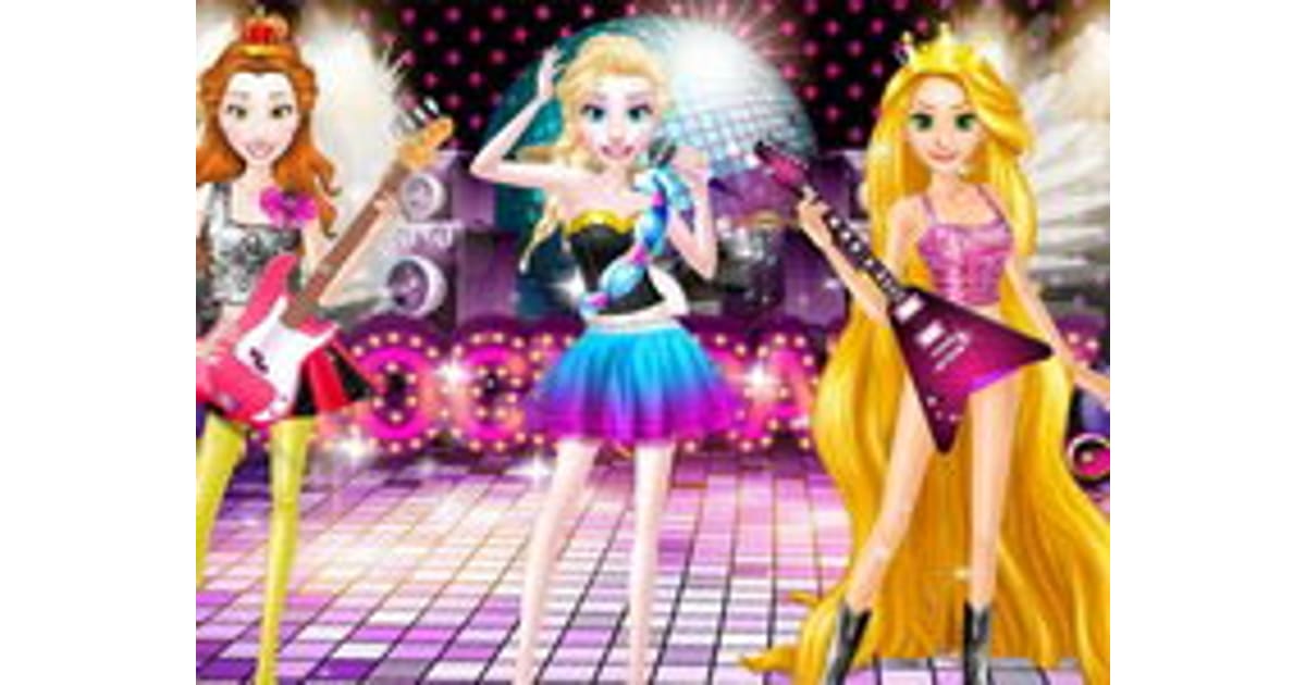Princess Rock Star Party - Play Online For Free
