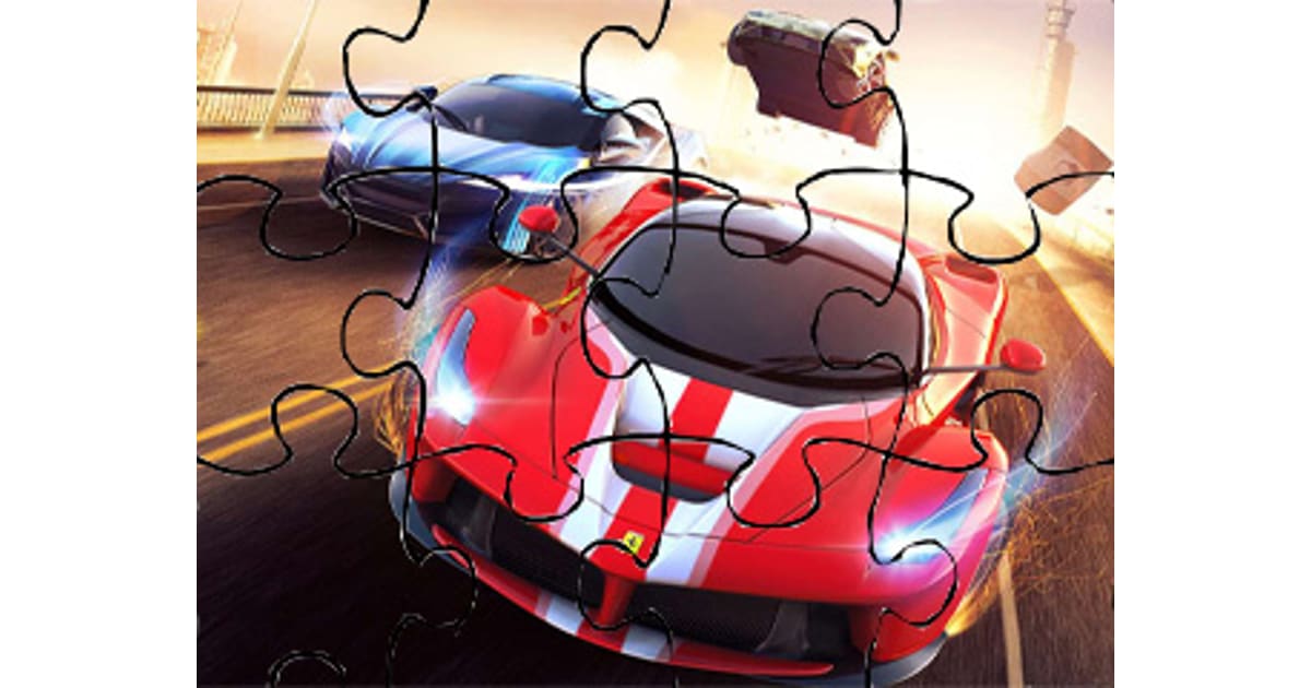 Racing Crash Jigsaw - Play Racing Crash Jigsaw Game Online Free