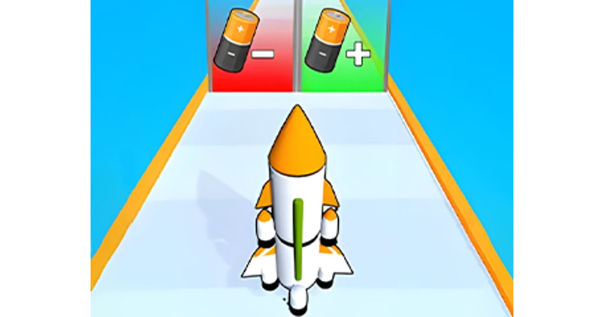 Rocket Charge Run - Free Parkour Game