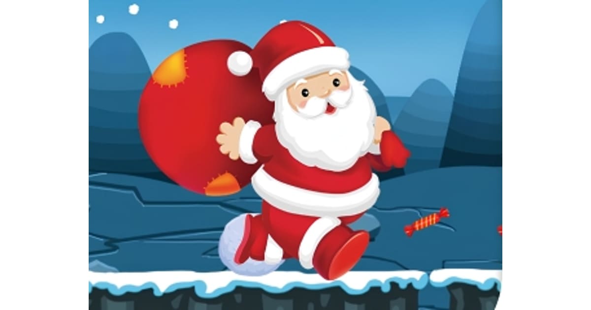 Santa Street Run - Play Santa Street Run Game Online Free