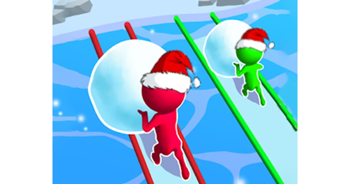 Snow Race Christmas Runner Casual Arcade Game