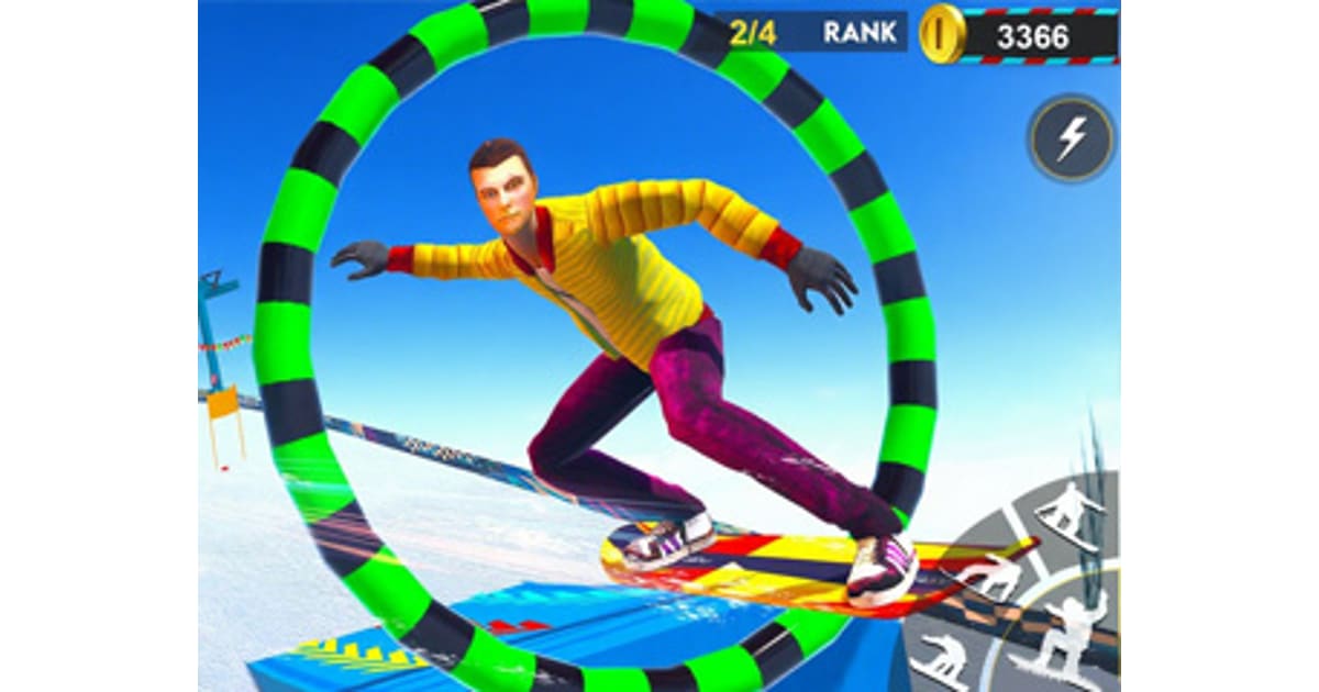 Snowboard Game Party Extreme Sport Sim Online