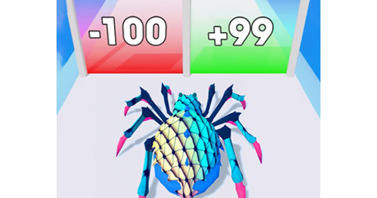 Spider Evolution Runner - 3D Arcade Running Game