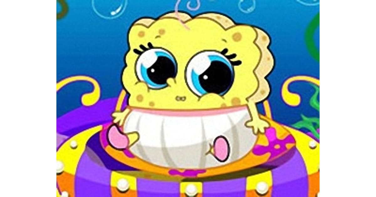 Spongebob Baby Caring - Play Online For Free