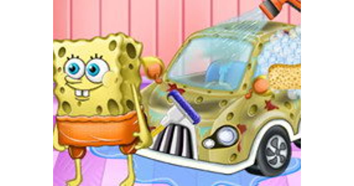 Spongebob Car Cleaning - Play Online For Free